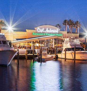 About Capt. Anderson's Restaurant in Panama City Beach & Waterfront Market